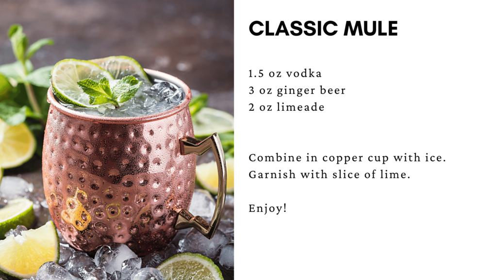 Classic Mule – Recipes by Ana White